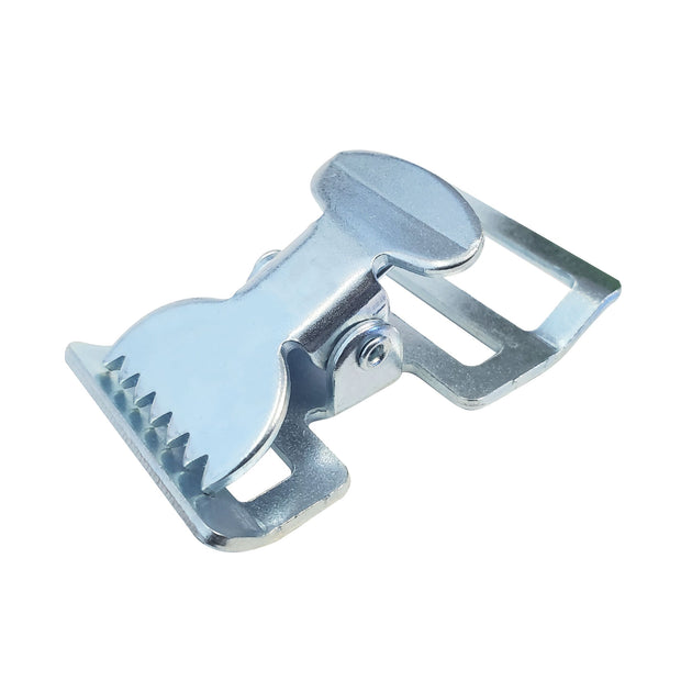 1" Alligator Clip Spring Buckle, Push Release Clip | Mega Cargo Control