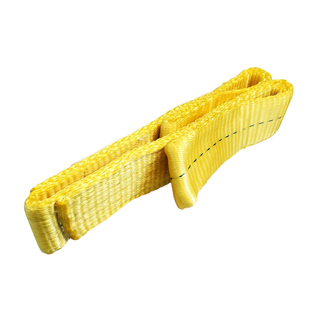 2" Twisted Eye Web Slings, Heavy Duty Rigging Straps | Mega Cargo Control